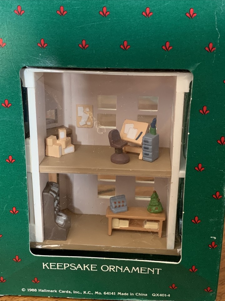 Hallmark 1988 Hall Bros Card Shop Ornament Brand New Vintage | eBay