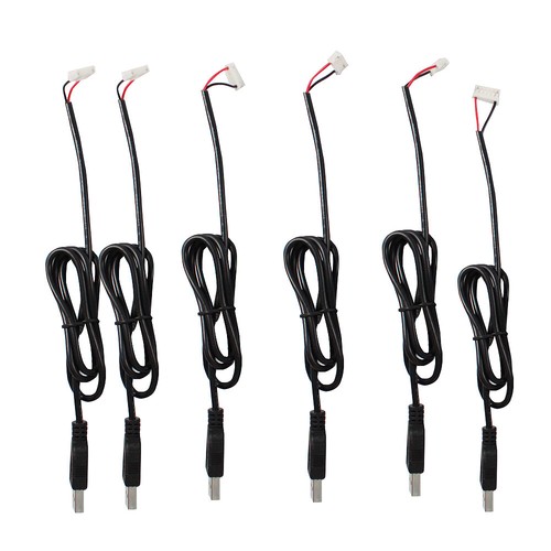 5Pieces USB Power Cable 6Pin 700mm JST 6Pin 2.0 Connector | eBay