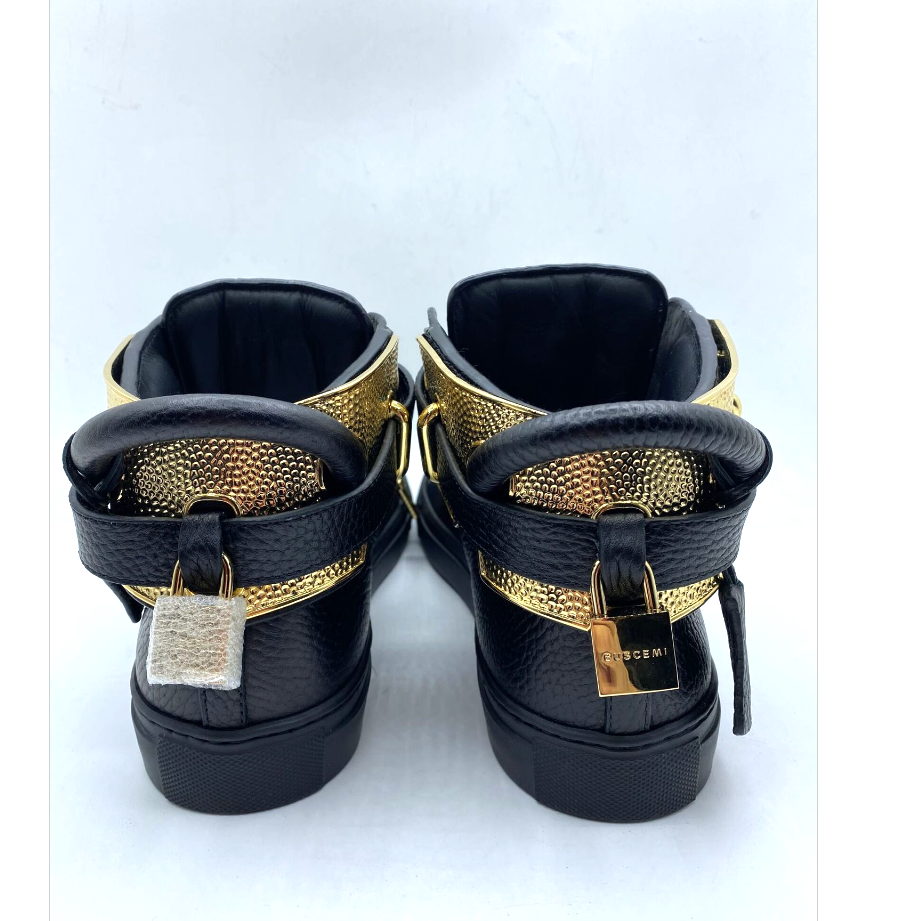 Buscemi- Sneakers - 100MM HAMMER - Black Leather - New -shoe Size 44 Eu ...