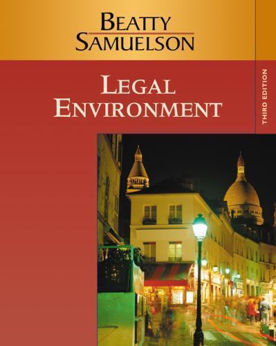 Available Titles Cengagenow Ser.: Legal Environment by Susan S ...
