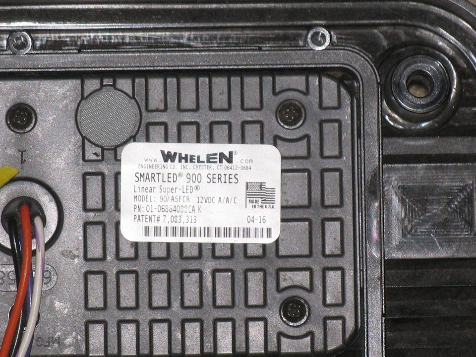 NEW Whelen Smart LED 900 series Linear Super LED 90AA5FCR Clear | eBay