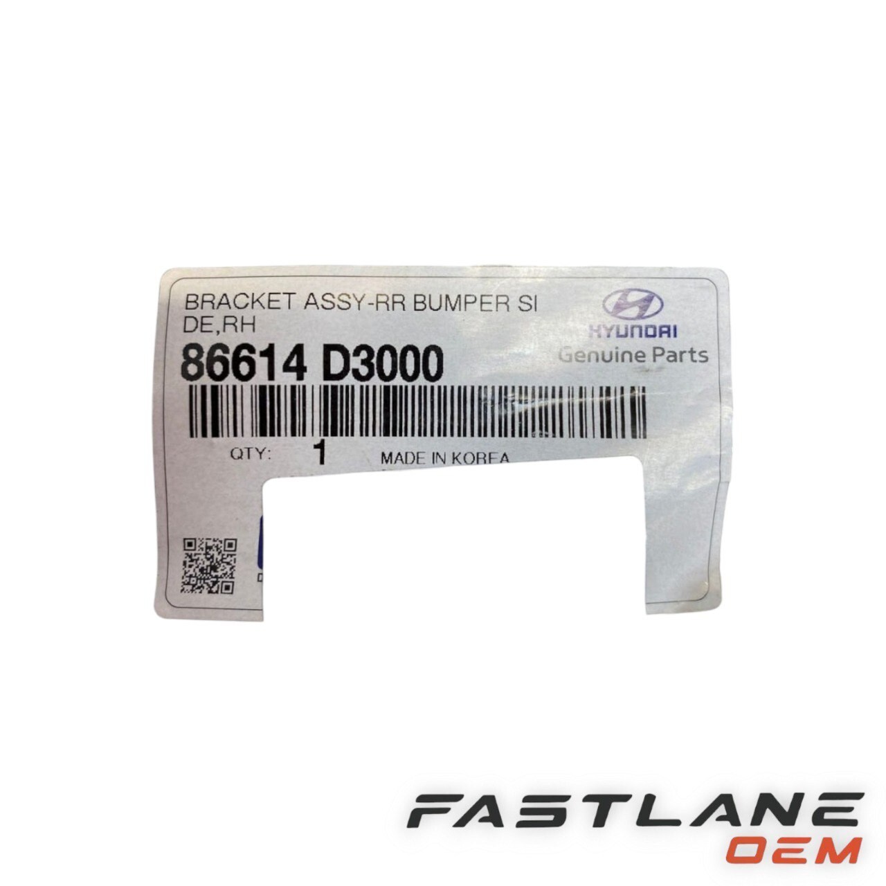 Hyundai OEM 16-18 Tucson Rear Bumper-lower Bracket Right 86614D3000 for ...