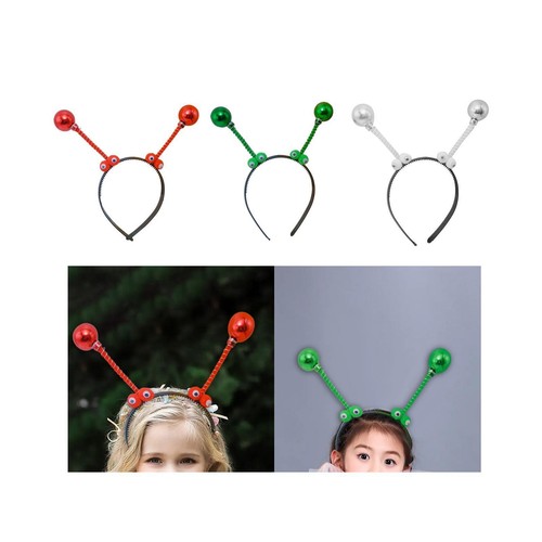 Alien Headband with Chunky Glitter Balls Lovely Antenna Headband for ...