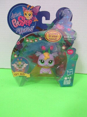 Hasbro Littlest Pet Shop Light Up Fairies Lilac # 2729 New LPS | eBay