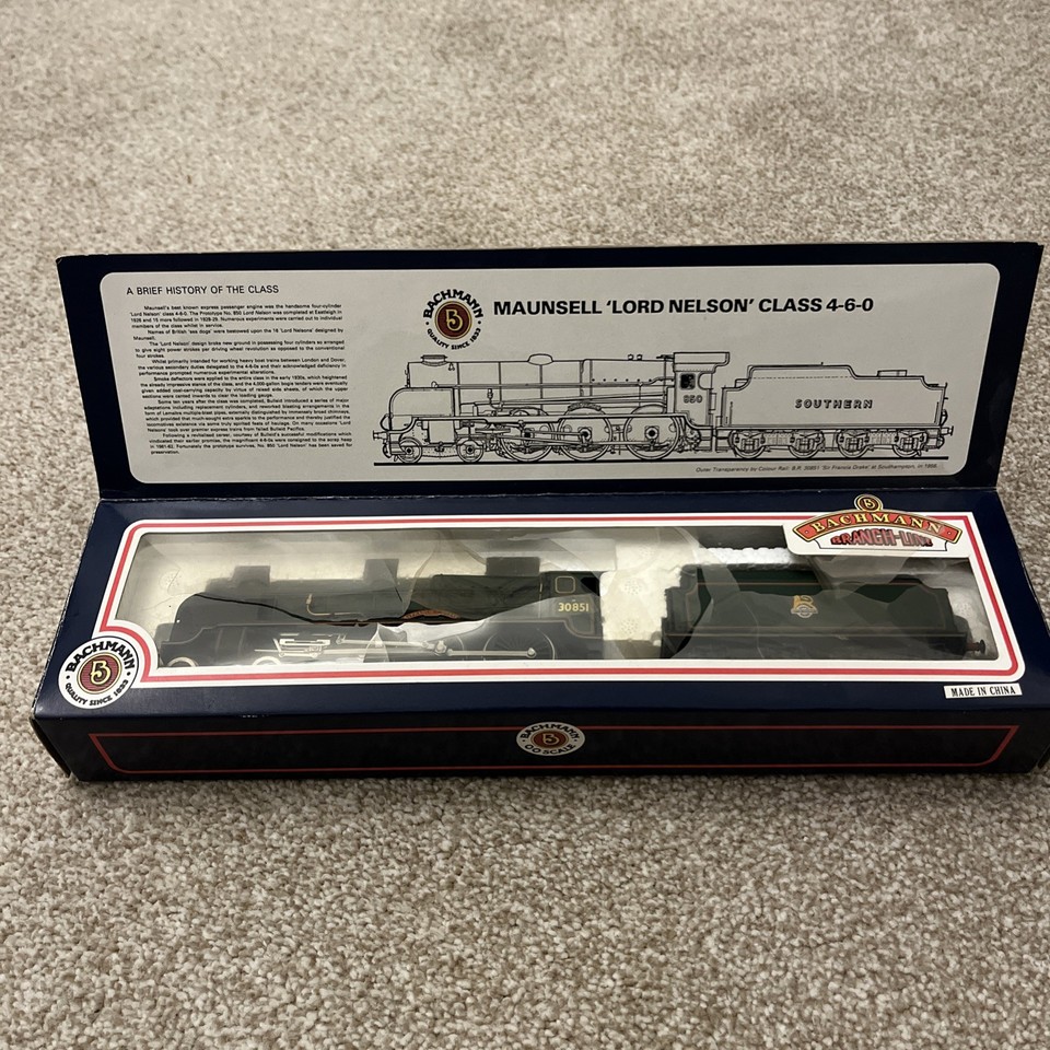 BACHMANN OO GAUGE 31-402 LORD NELSON 30851 SIR FRANCIS DRAKE model ...