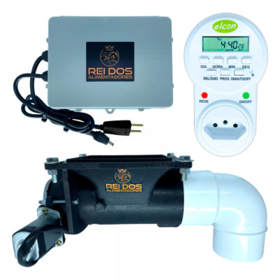 Automatic Feeder for Goats, Sheep, and Lambs, Food Dispenser with Timer ...