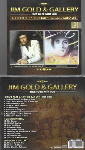 JIM GOLD & GALLERY-NICE TO BE WITH YOU-ALL THEIR HITS + HIS 2 SOLO LPS ...