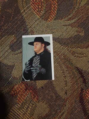 1992 Merlin WWF Album sticker Undertaker #147 Made In Italy | eBay