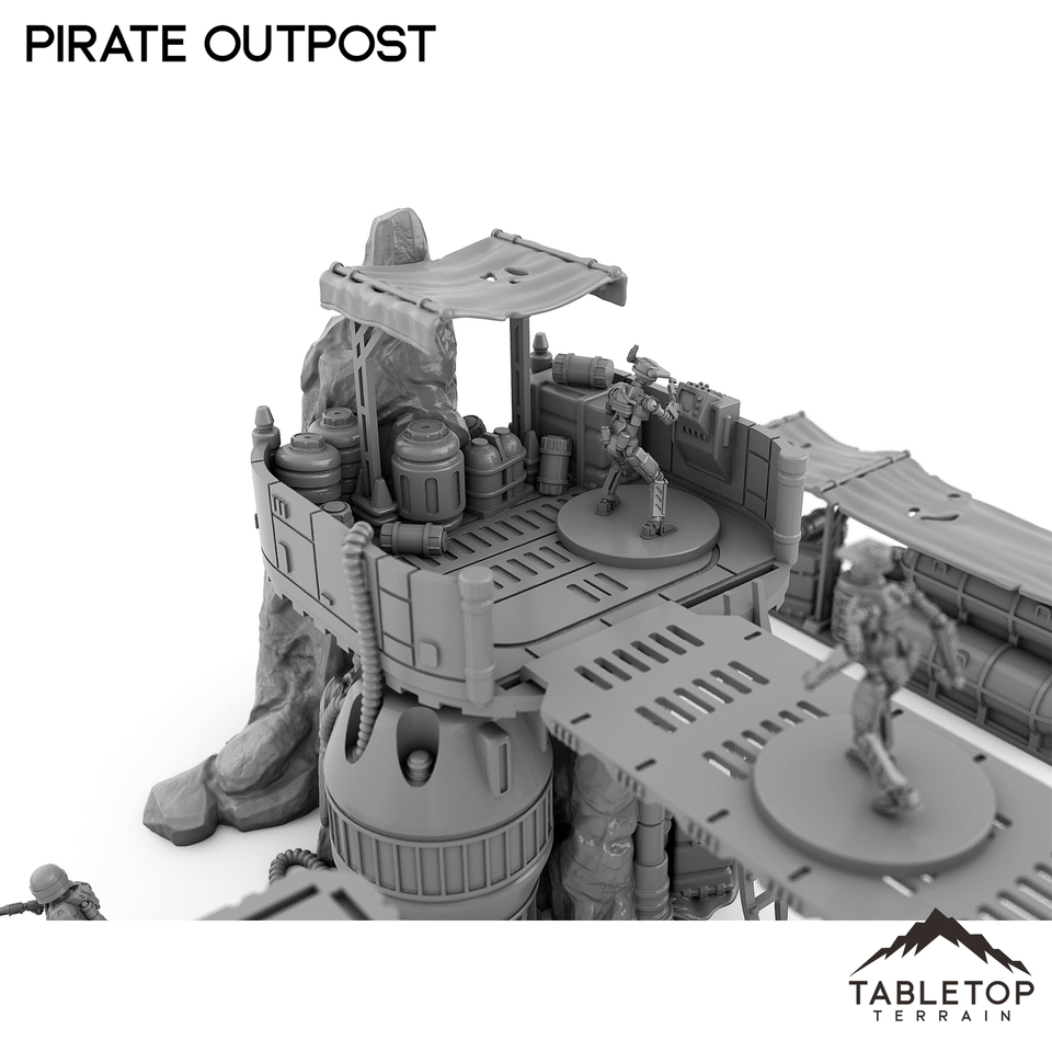 Pirate Outpost - Compatible with Star Wars Legion Shatterpoint | eBay