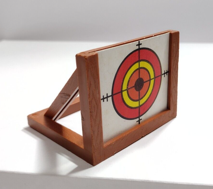 Vintage 1973 Gi Joe TRAINING CENTER Shooting Target Stand Part With ...