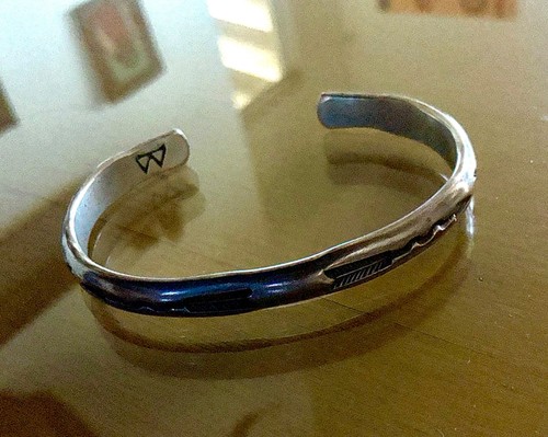 Awesome - “Buffalo” - Flying Arrow Cuff - 7" total, inc. gap! Stacker ...