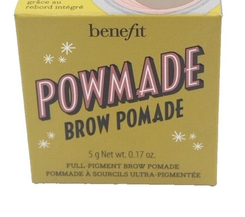 Benefit POWMADE Brow Pomade Full Pigment #2 WARM GOLDEN BLONDE NEW ...