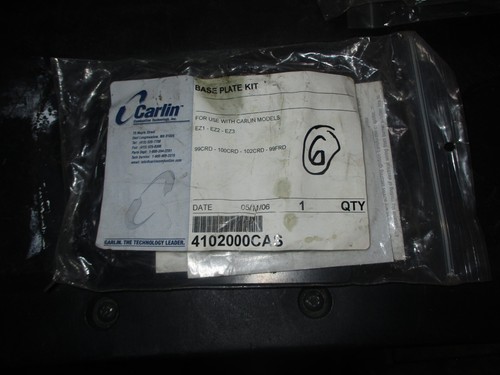 CARLIN BASE PLATE KIT 4102000CAS | eBay