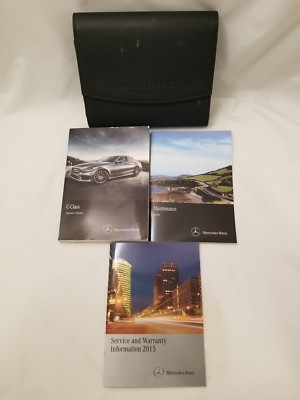 2015 Mercedes Benz C Class Owners Manual C300 C400 C63 AMG OEM user ...