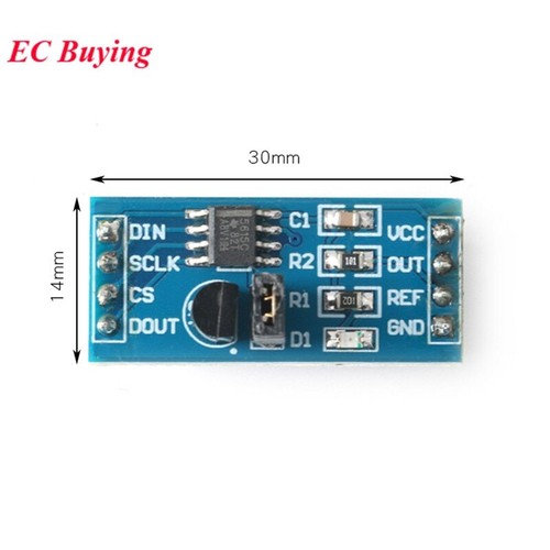 1PCS TLC5615 10 Bit Serial DAC TL431 IC Converter 5V Power Supply ...