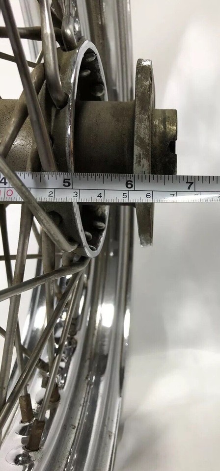 HARLEY DAVIDSON SHOVELHEAD DUAL FLANGE 16"x 3" CHROME WHEEL PANHEAD RIM ...