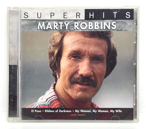 MARTY ROBBINS / SUPER HITS (CD, 2007) EL PASO ~ DEVIL WOMAN ~ RETURN TO ...
