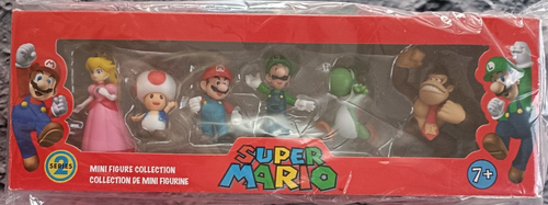 Super Mario mini figure collections series 2 - 2 sets of 6 figures each ...