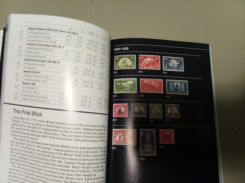 The Postal Service 1986 Guide to US Stamps Ameripex '86. Stamp Values ...