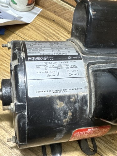 Delta Table Saw Motor 10" Table Saw 1.5 HP 3450 RPM | eBay