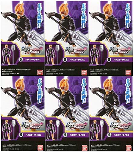 Sodo Kamen Rider Ex-Aid STAGE4 Bugster Virus 6set Action Figure Without ...