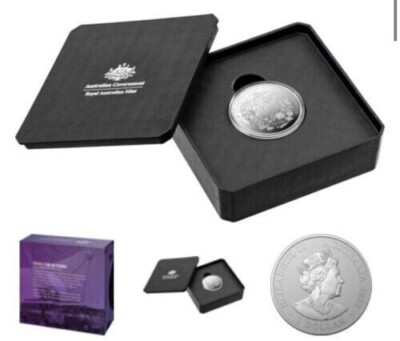 2022 $1 1/2oz Fine Silver Proof Coin - ABC 90th Anniversary Australia ...
