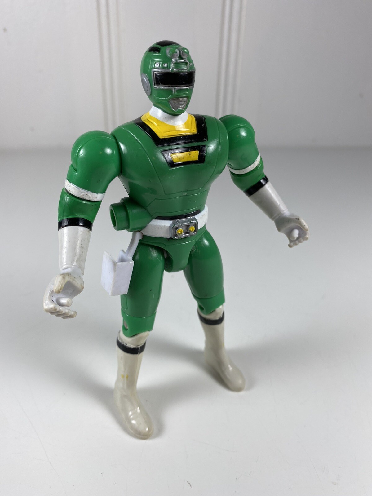 Power Rangers Turbo Green Ranger Action Figure Bandai Toy Vintage 1997 ...