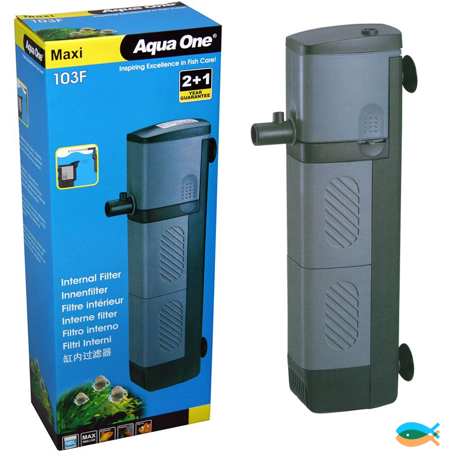 Aqua One Maxi 101F/102F/103F/104F Internal Filter 11331/11332/11333 ...