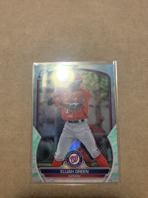 elijah green bowman Chrome Green | eBay