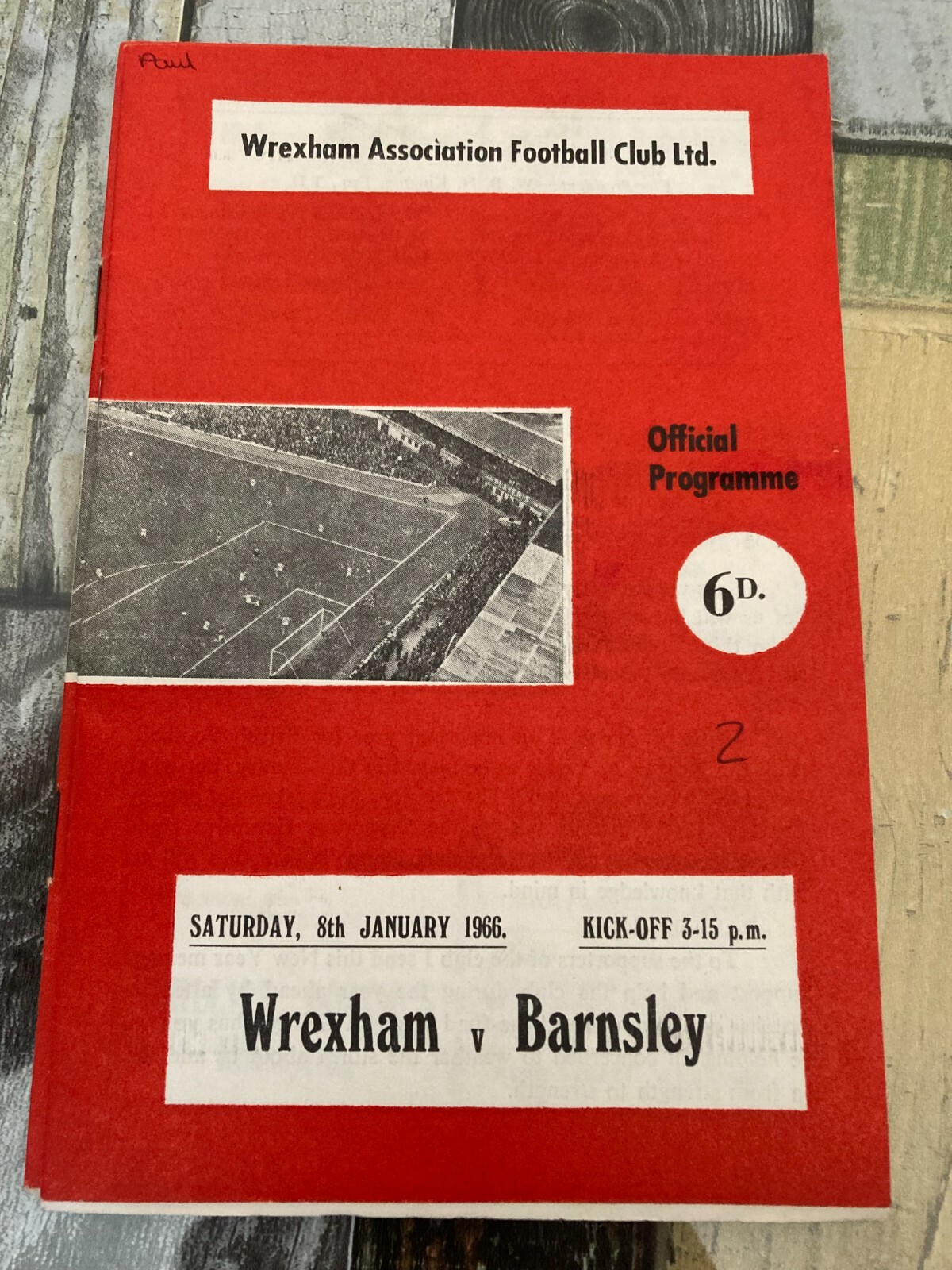 Wrexham HOME & AWAY programmes 1960s 1970s 1980s 90s League & Cup ...