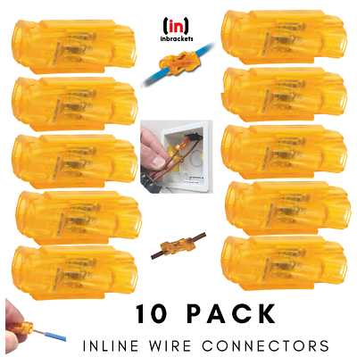 Push In Wire Connectors In-Line Ideal SpliceLine for Electrical Cable ...