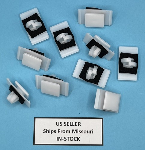 (Pack of 10) Rocker Panel Molding Retainer Clips for Kia Hyundai 87758 ...