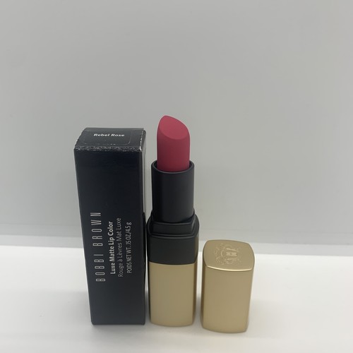 Bobbi Brown Luxe Matte Lip Color Lipstick REBEL ROSE - Size 0.15 Oz ...