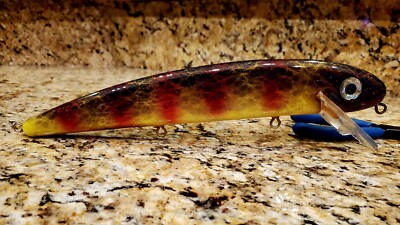 10 inch Jake Custom Painted Muskie Lure | eBay