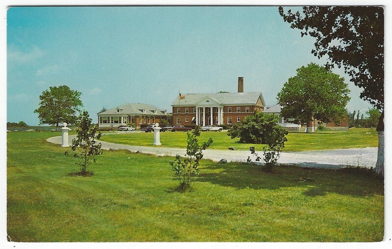 Crisfield, MD, Vintage Postcard View of Edward W. McCready Memorial ...