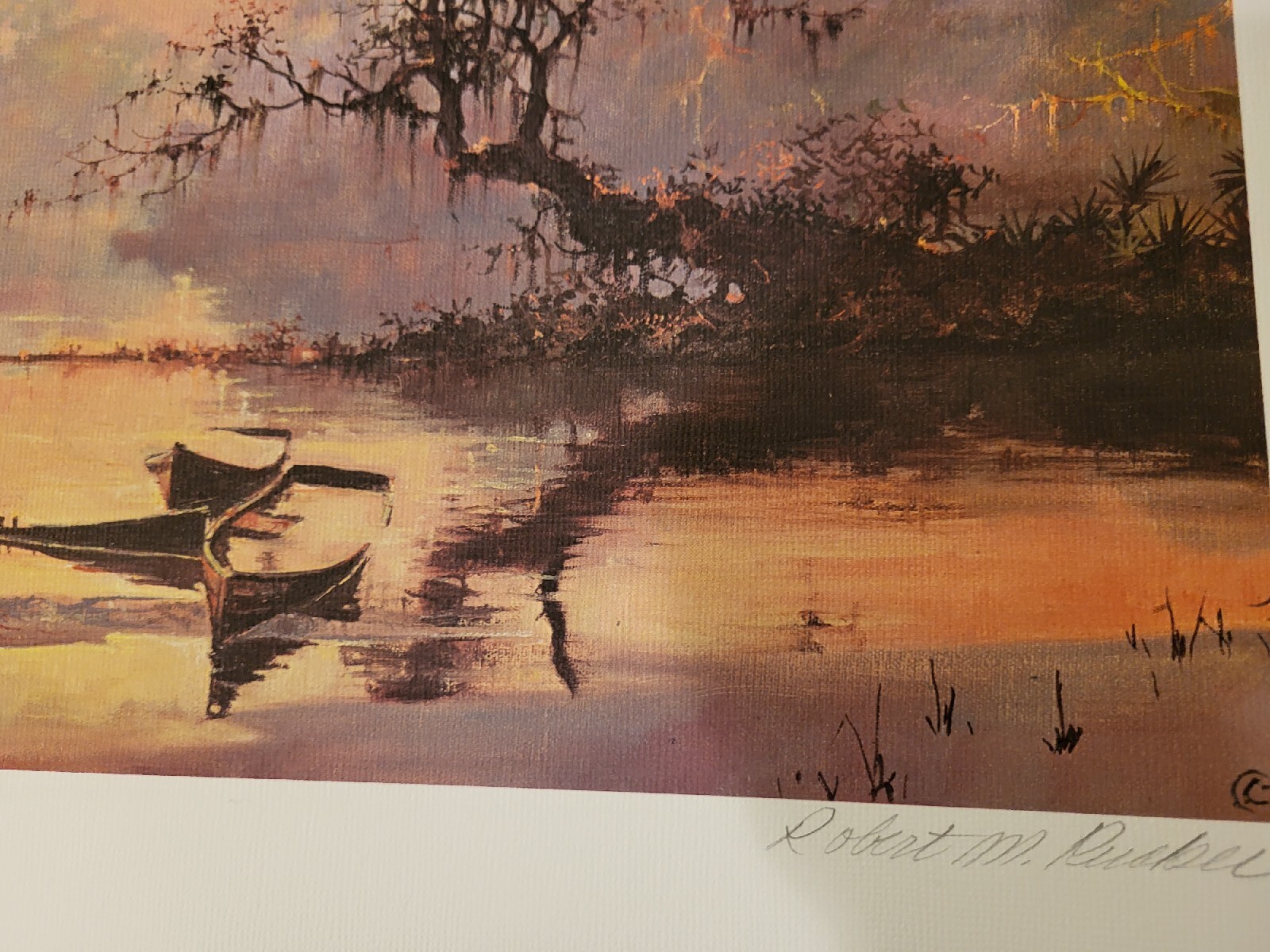 Robert Rucker "Blue Bayou & Still Bayou" Signed & Numbered prints | eBay