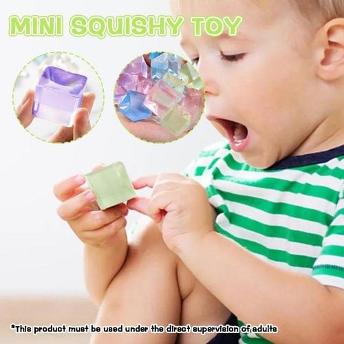 Mini Ice Block Toy Stress Ball Toy New Transparent Cube Fidget{ I5B4 | eBay