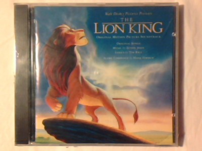 COLONNA SONORA The lion king - Il Re leone cd ELTON JOHN JEREMY IRONS ...