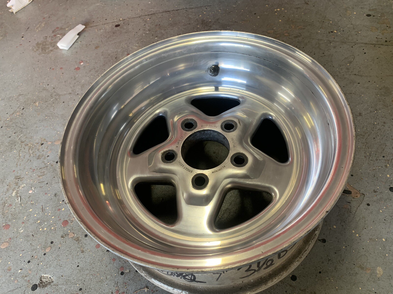 WELD WHEEL PROSTAR 15" X 7". 4.75" Stud Pattern CHEV HQ Rim Used | eBay ...