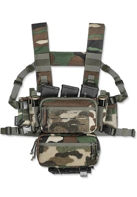 NEW WoodLand M81 ACE TAC S.O.P Tactical Field Chest Rig | eBay