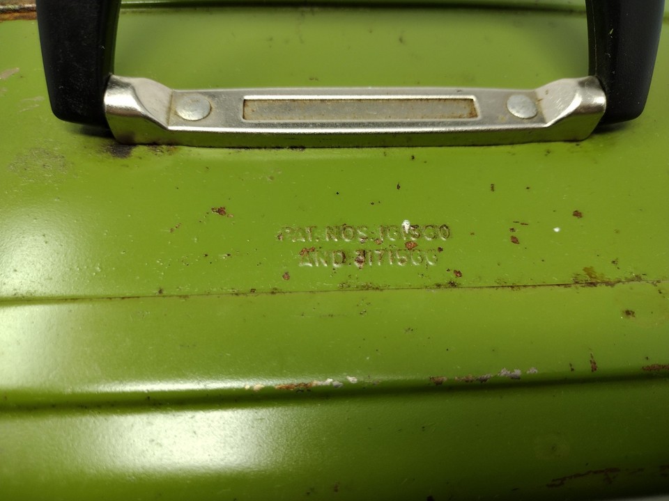 Vintage Union Tackle box Utility Steel Metal Tool Box Model | eBay