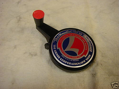 Lionel KW Transformer Top Handle Complete with Badge, Reproduction | eBay