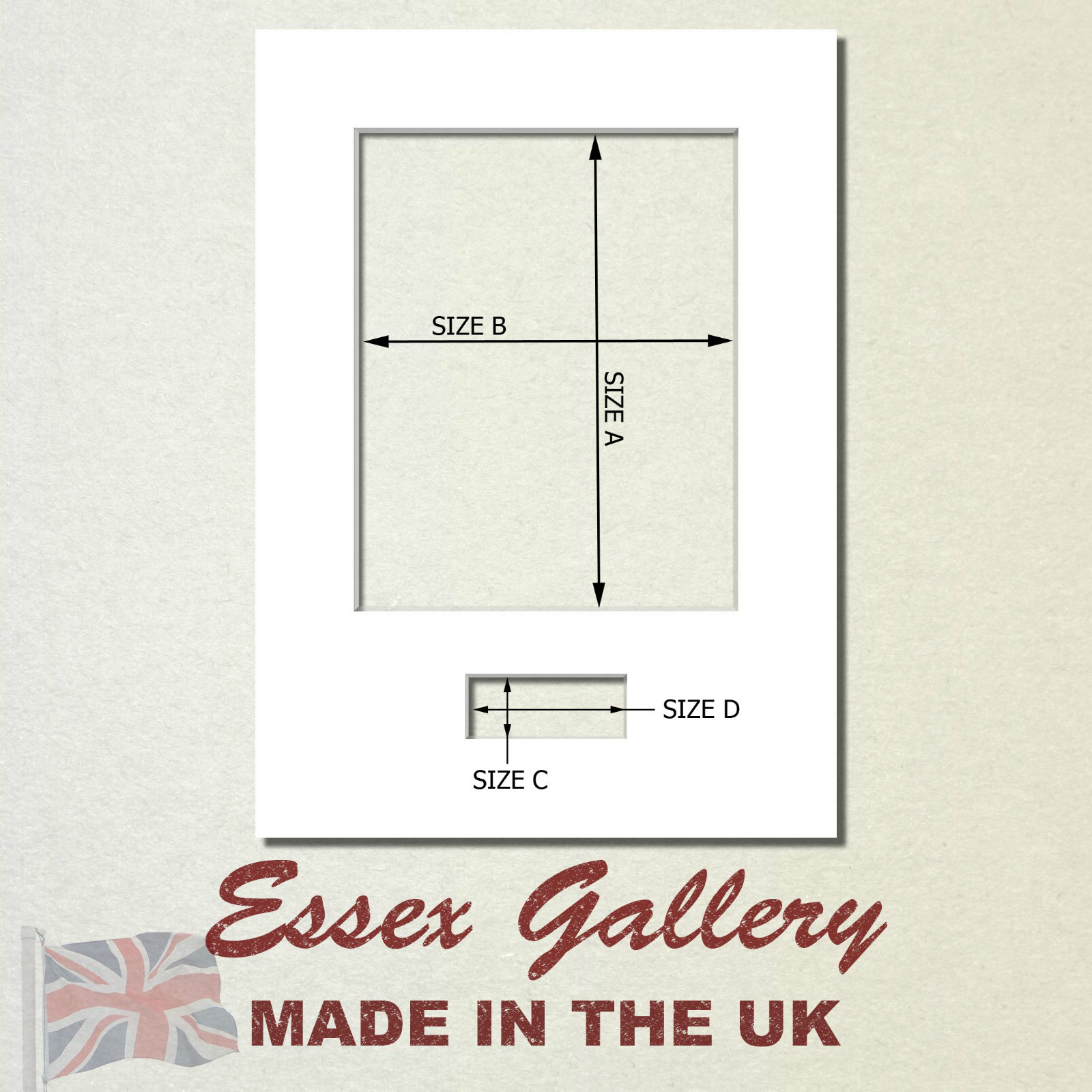 Picture & Photo Frame Mounts with Plaque Aperture Ideal for Signed ...