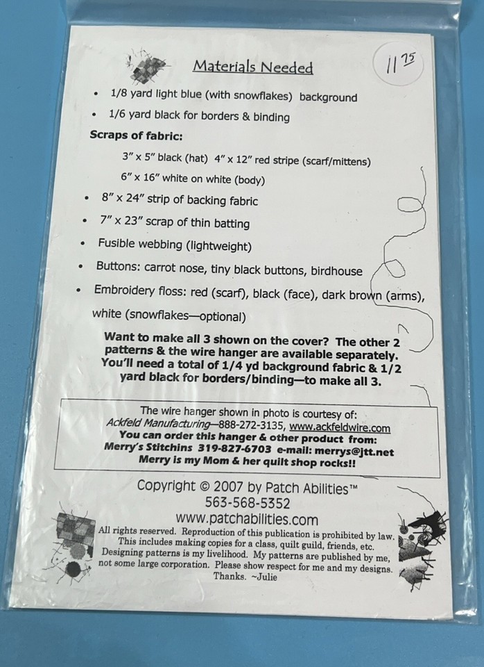 4-Patch Abilities Inc. Quilting Patterns-Monthly Mini-Holiday-Xmas-Halloween | eBay