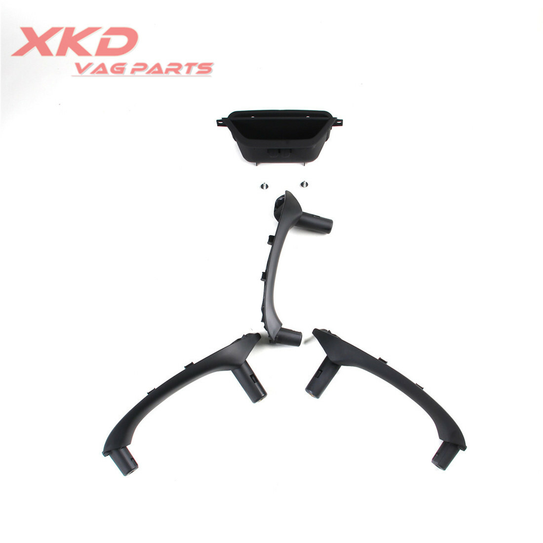 LHD Black ABS Inner Interior Door Handle Cover Fit For BMW F26 X3 X4 ...