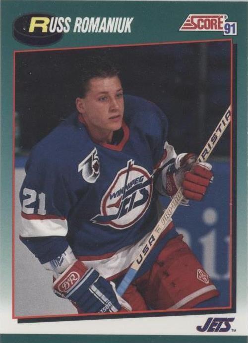 1991-92 Score Rookie and Traded - Russell Romaniuk #77T (RC) for sale ...