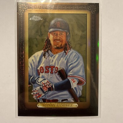 2008 Topps Chrome Wal-Mart Dick Perez Insert Refractor Manny Ramirez #WMDPC1 | eBay