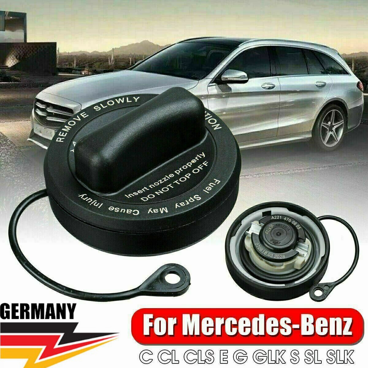 Für Mercedes Benz Tankdeckel W204 C218 C219 W212 X204 W221 R171 ...