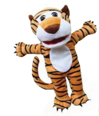 Discovery Toys Puppet Pal Tiger Hand Puppet | eBay