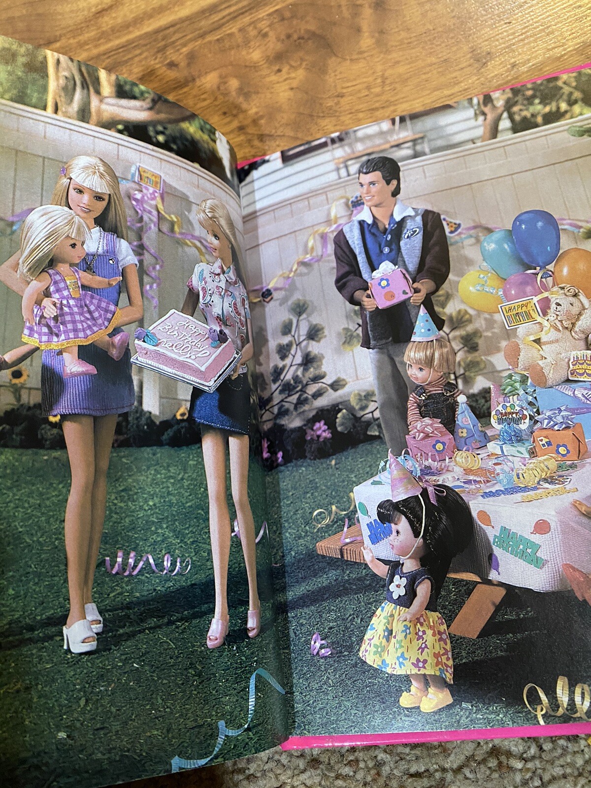 Vintage Lot Of 5 Barbie & Friends Book Club Books Hardcover Pink 90s ...